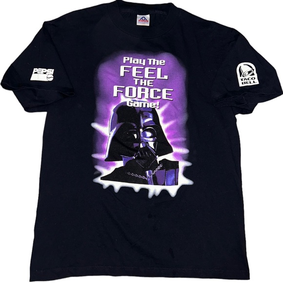Alstyle | Shirts | Vintage 996 Star Wars Taco Bell Darth Vader Promo T ...